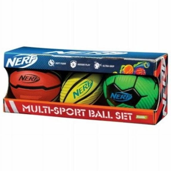 Nerf Ball Pack - 3 Piece - Walmart.com