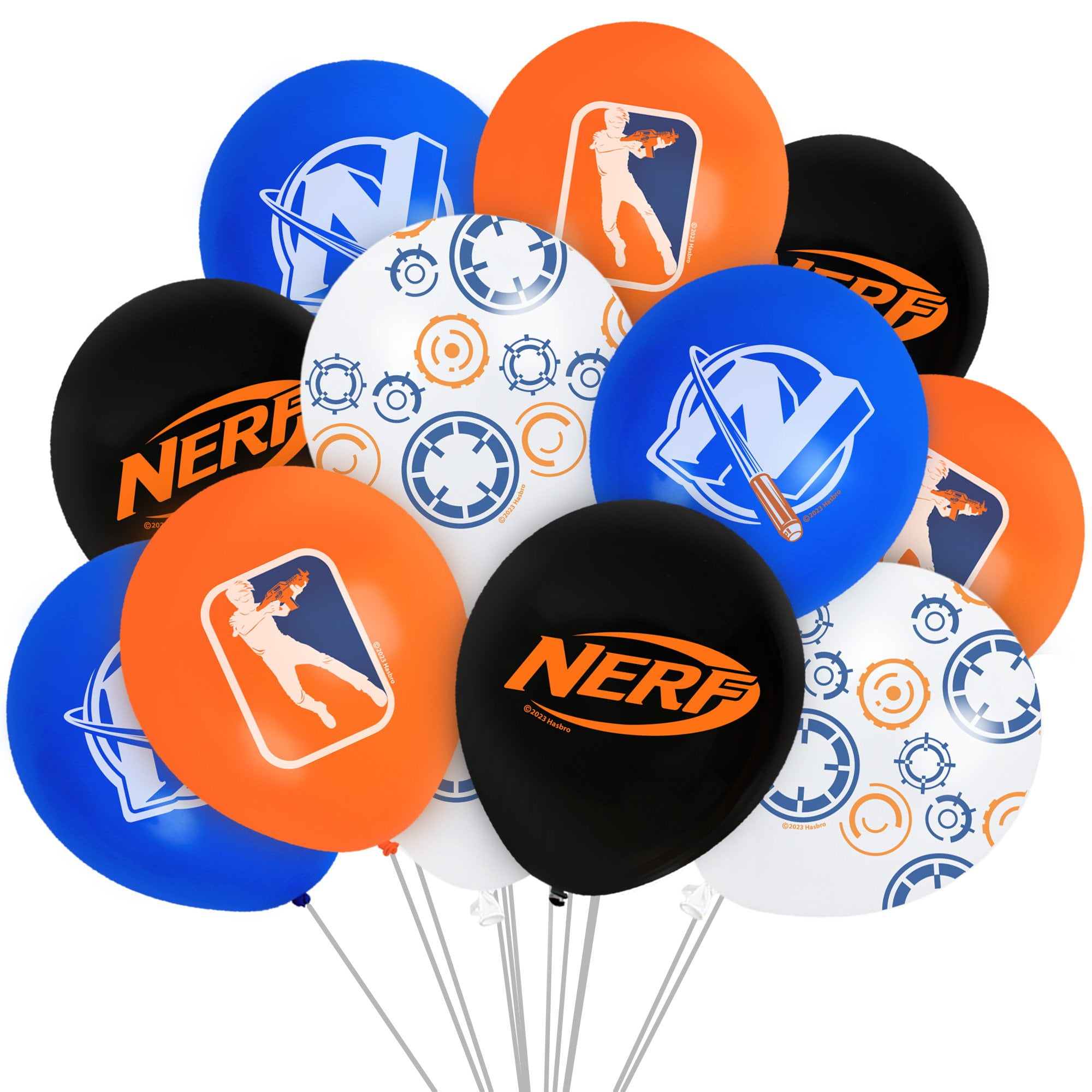Nerf Balloon 12 Pack - Nerf Party Supplies - Walmart.com