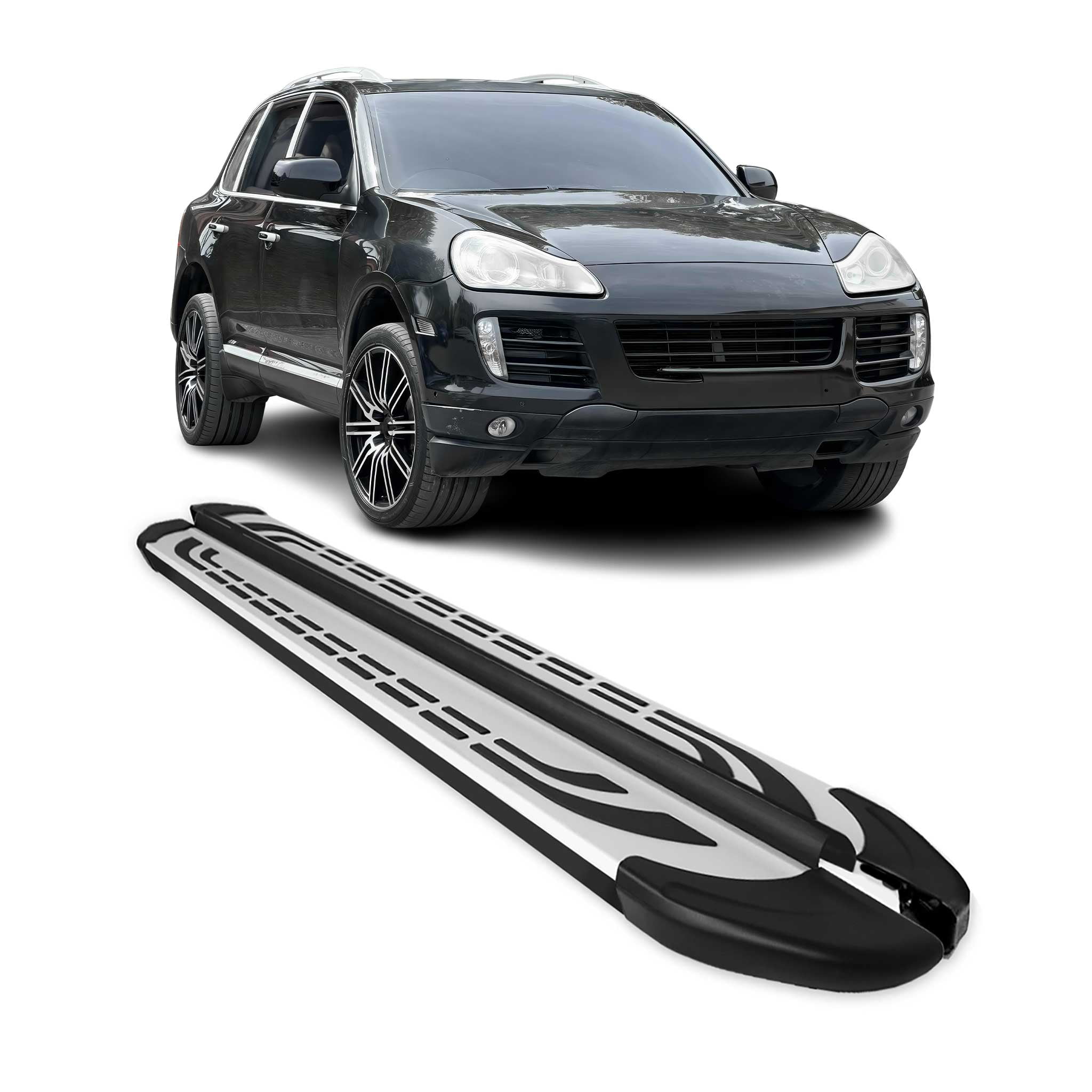 Nerf Bars Side Step Running Boards for VW Touareg 2010-2017 Black ...