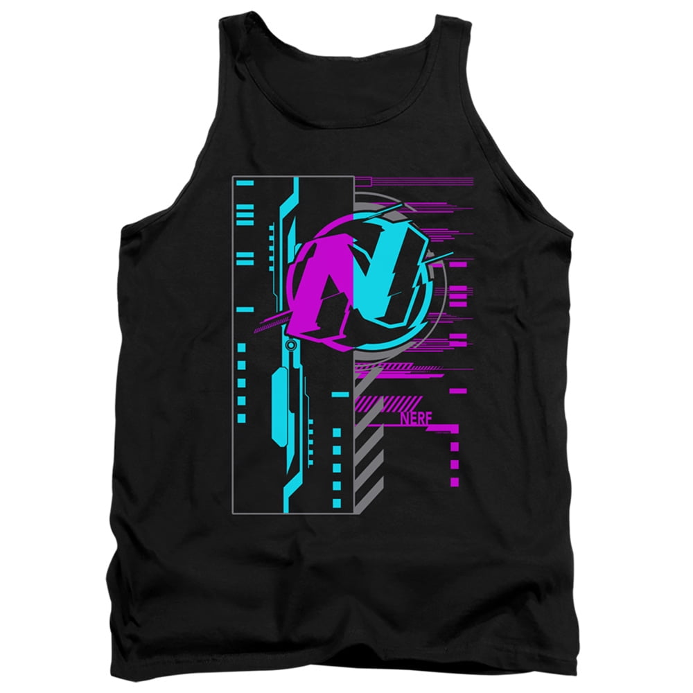 Nerf Cyber Adult Tank Top Black - Walmart.com