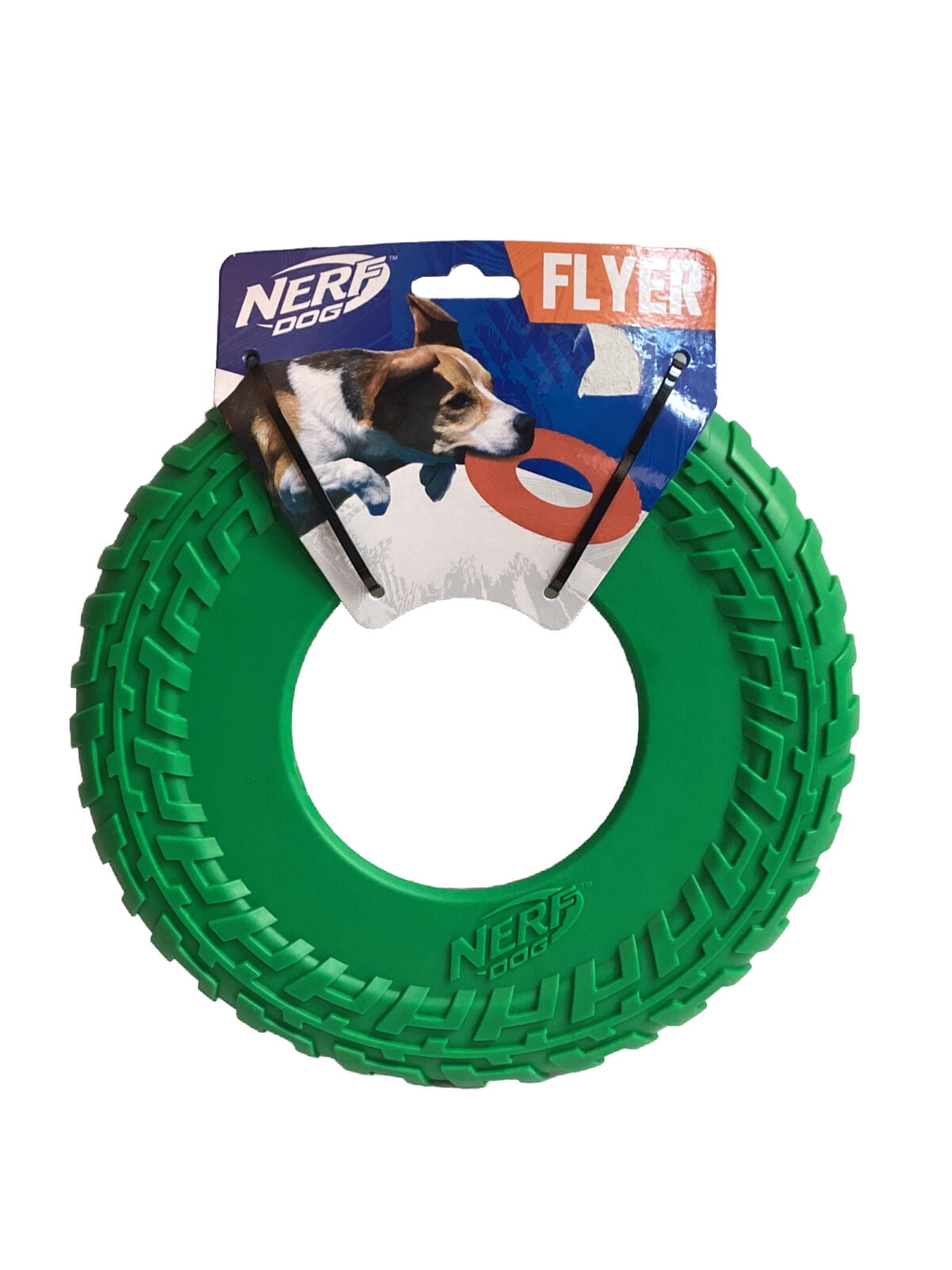 Nerf Dog | 10'' Atomic Flyer Frisbee Green Christmas/Holidays ~ Dog Toy ...