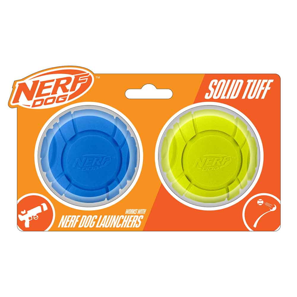 Nerf Dog 2.5 inch Solid Tuff Sonic Ball 2 Pack - Walmart.com