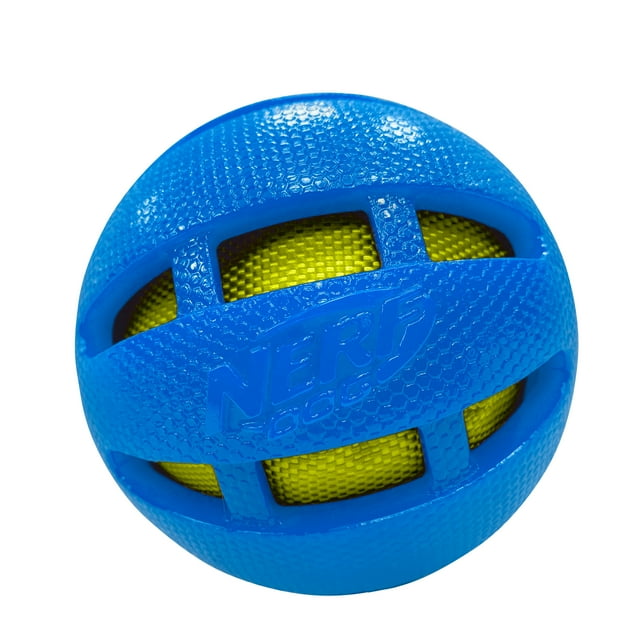 Nerf Dog 3.8″ Crunchable Squeak Ball, Blue - Walmart.com