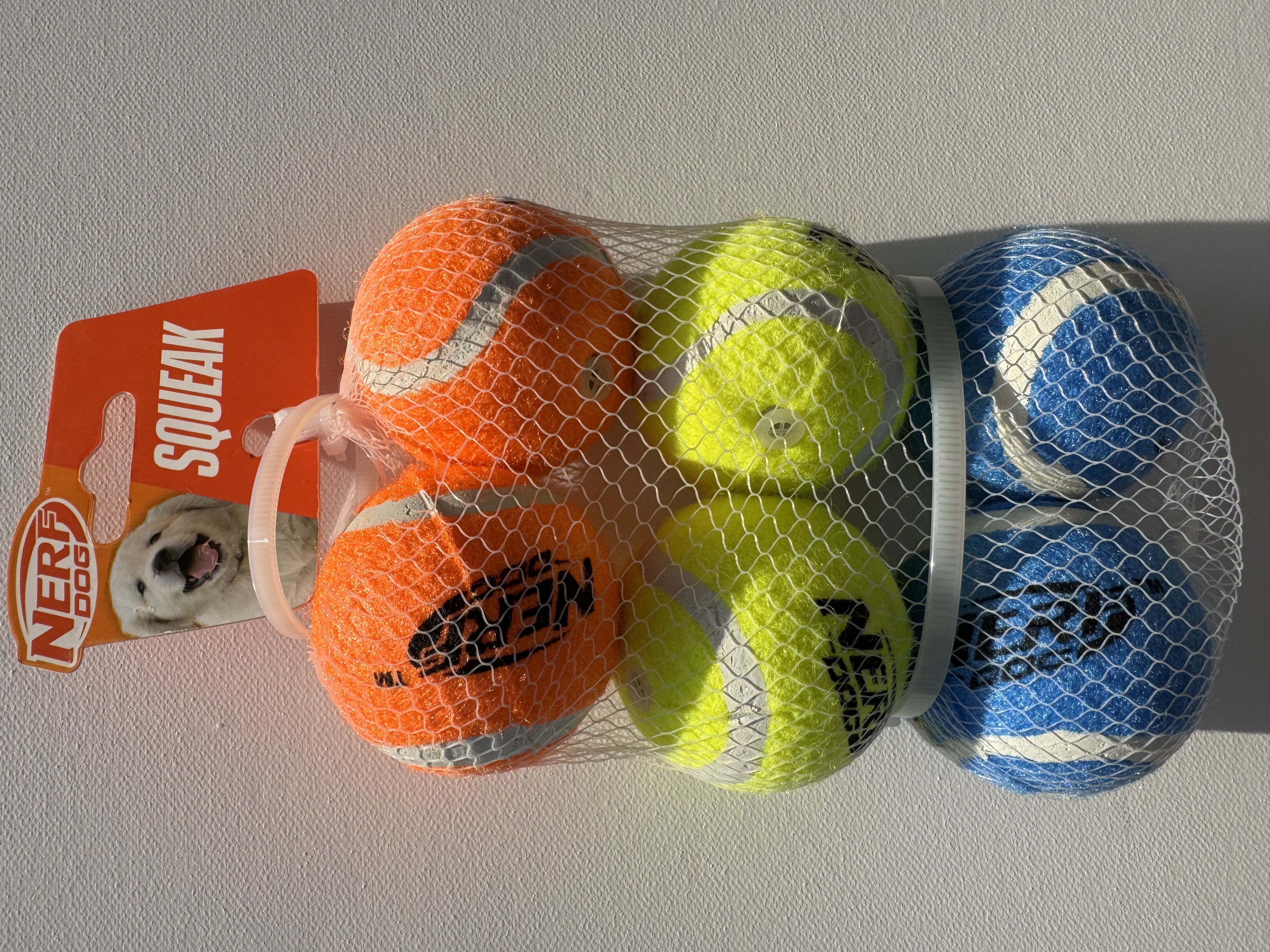 Nerf Dog Squeak Small Softball - Walmart.com