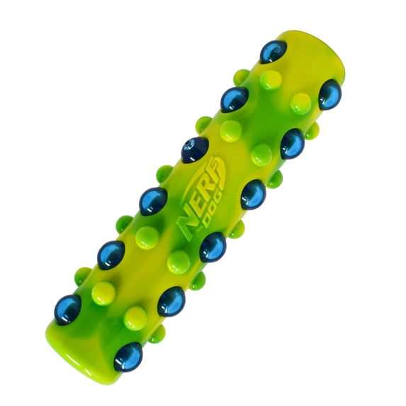 Nerf Dog TPR LED Bubble Light Up & Squeak Stick, 7 inch - Walmart.com