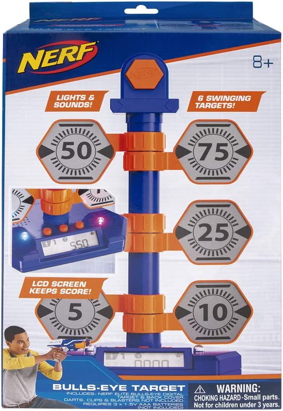 Nerf Elite Digital Target, Blasters & Foam Play, for Ages 8 and Up ...