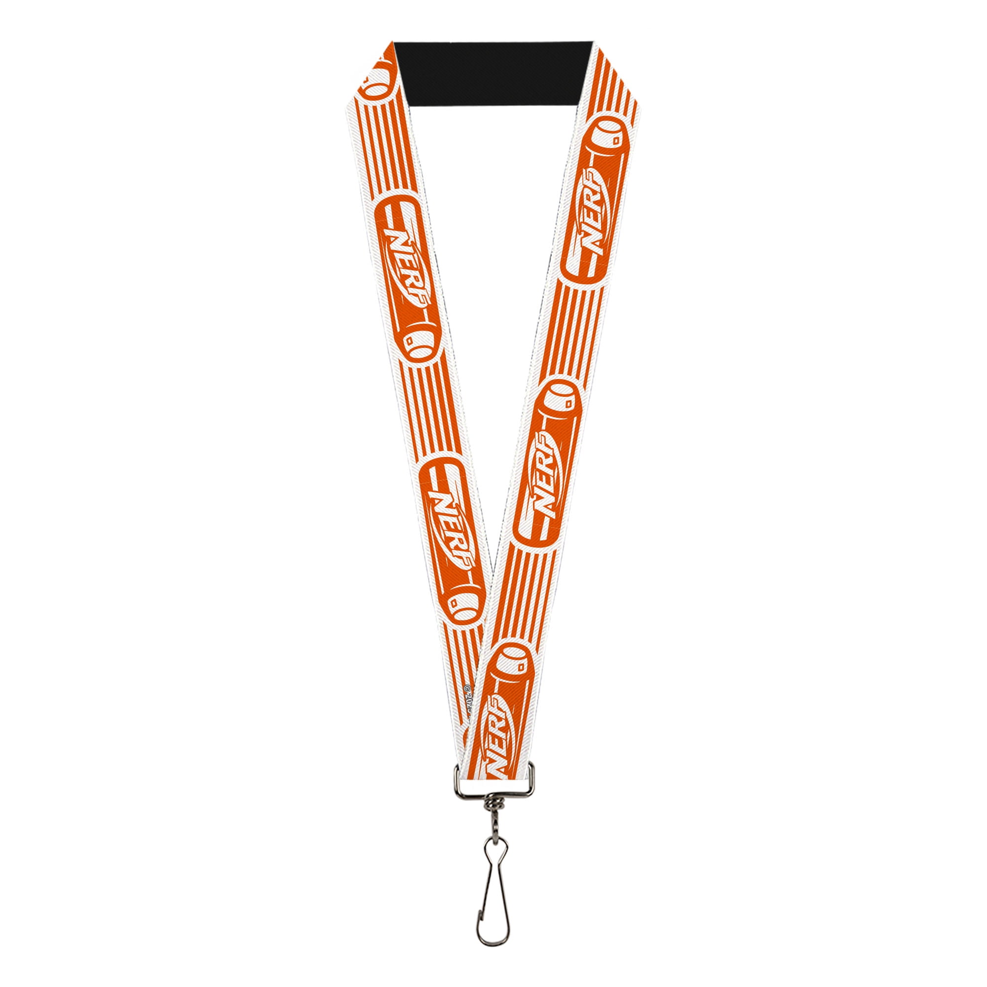 Nerf Lanyard, Nerf Dart Logo Stripe White Orange, Elastic - Walmart.com