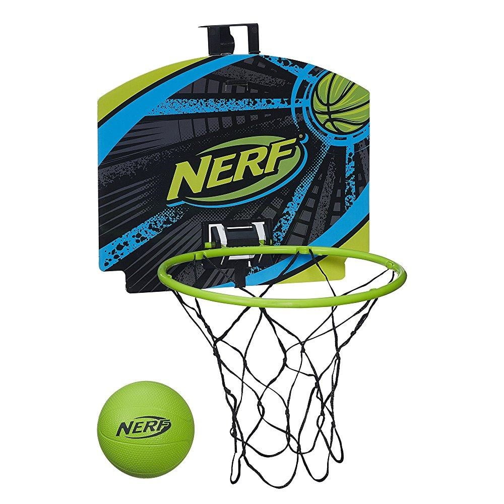 Nerf Nerfoop Set Green/Grey - Mini Basketball Hoop - Walmart.com