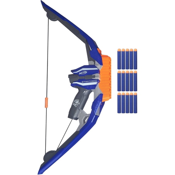 Nerf N-Strike Elite StratoBow Crossbow with Real Bow Action - Walmart.com