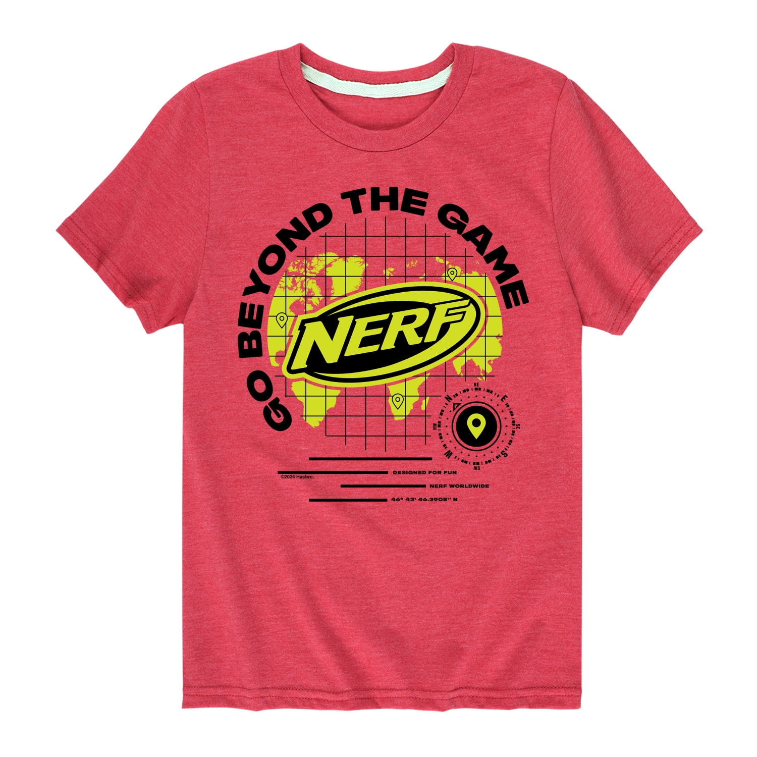 Nerf - Nerf Go Beyond The Game - Boy's Short Sleeve T-Shirt - Walmart.com