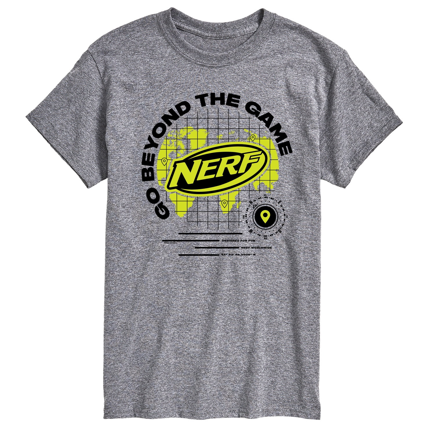 Nerf - Nerf Go Beyond The Game - Men's Short Sleeve T-Shirt - Walmart.com