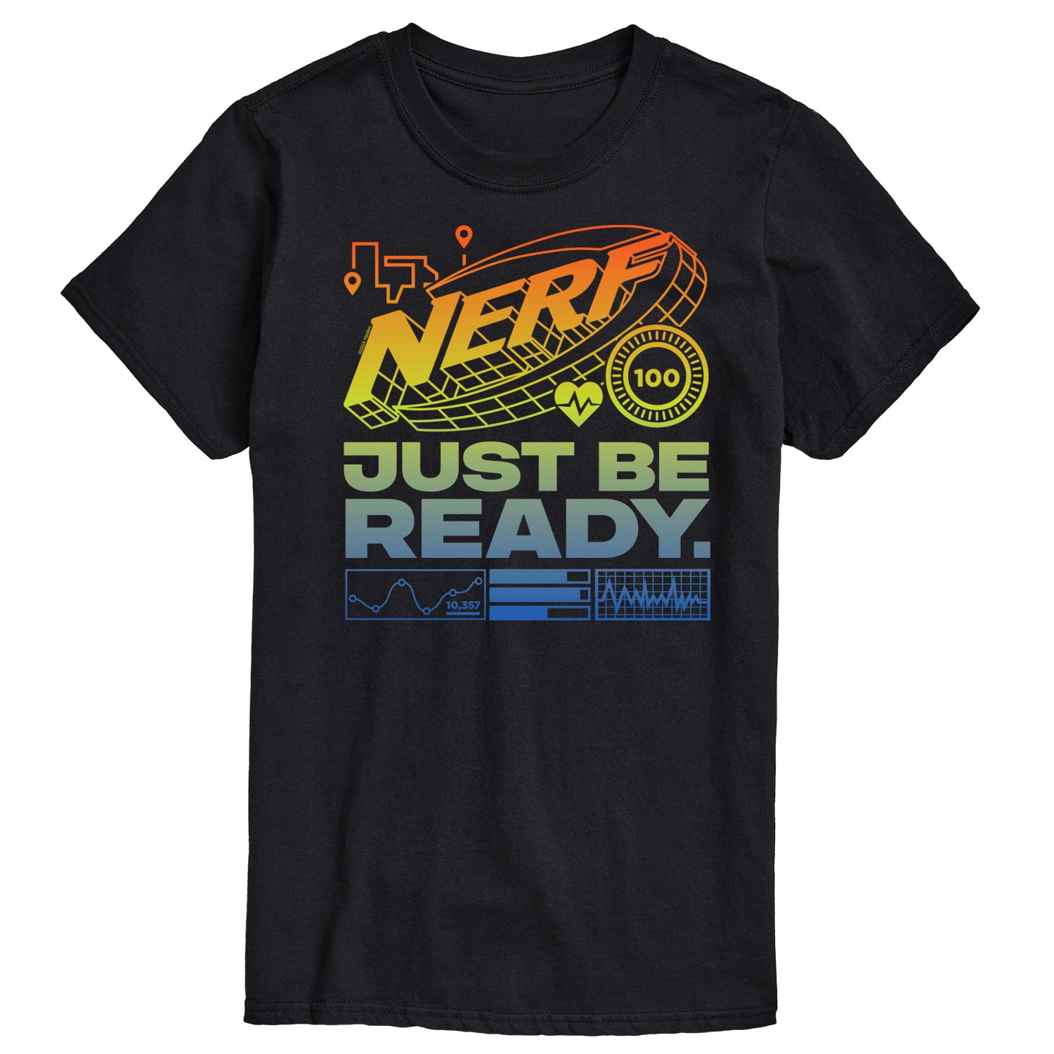 Nerf - Nerf Gradient Logo - Men's Short Sleeve T-Shirt - Walmart.com