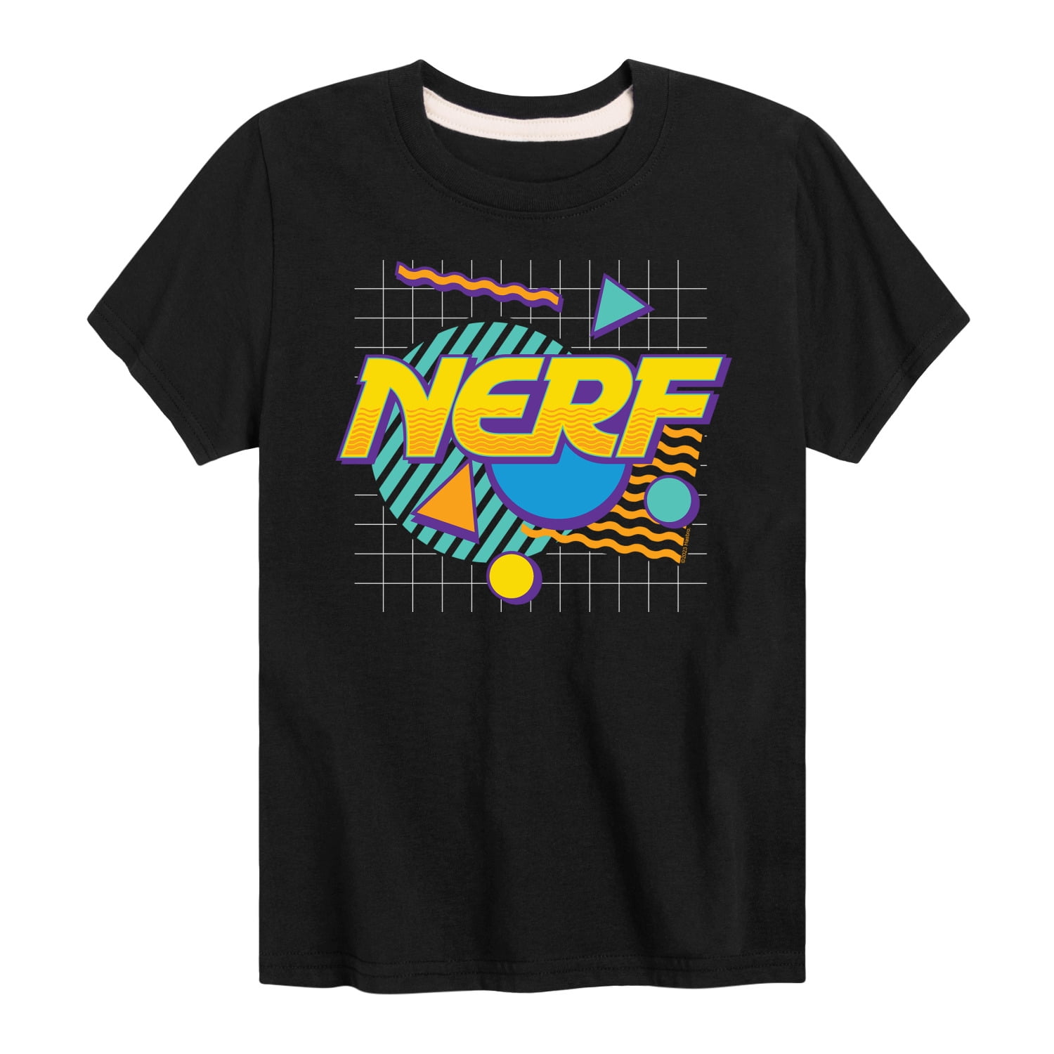 Nerf - Nerf Logo New Wave - Boy's Short Sleeve T-Shirt - Walmart.com