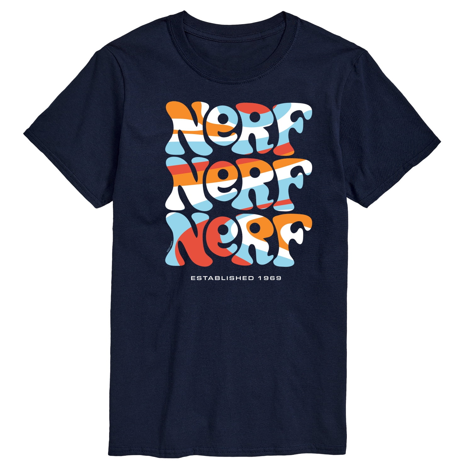 Nerf - Nerf Retro Stacked - Men's Short Sleeve T-Shirt - Walmart.com