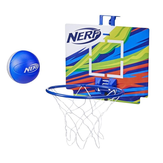 Nerf Nerfoop – Classic Mini Foam Basketball Sports Toy with Door Hooks ...