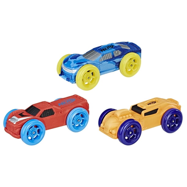 Nerf Nitro Foam Car 3-Pack (Version 2) - Walmart.com