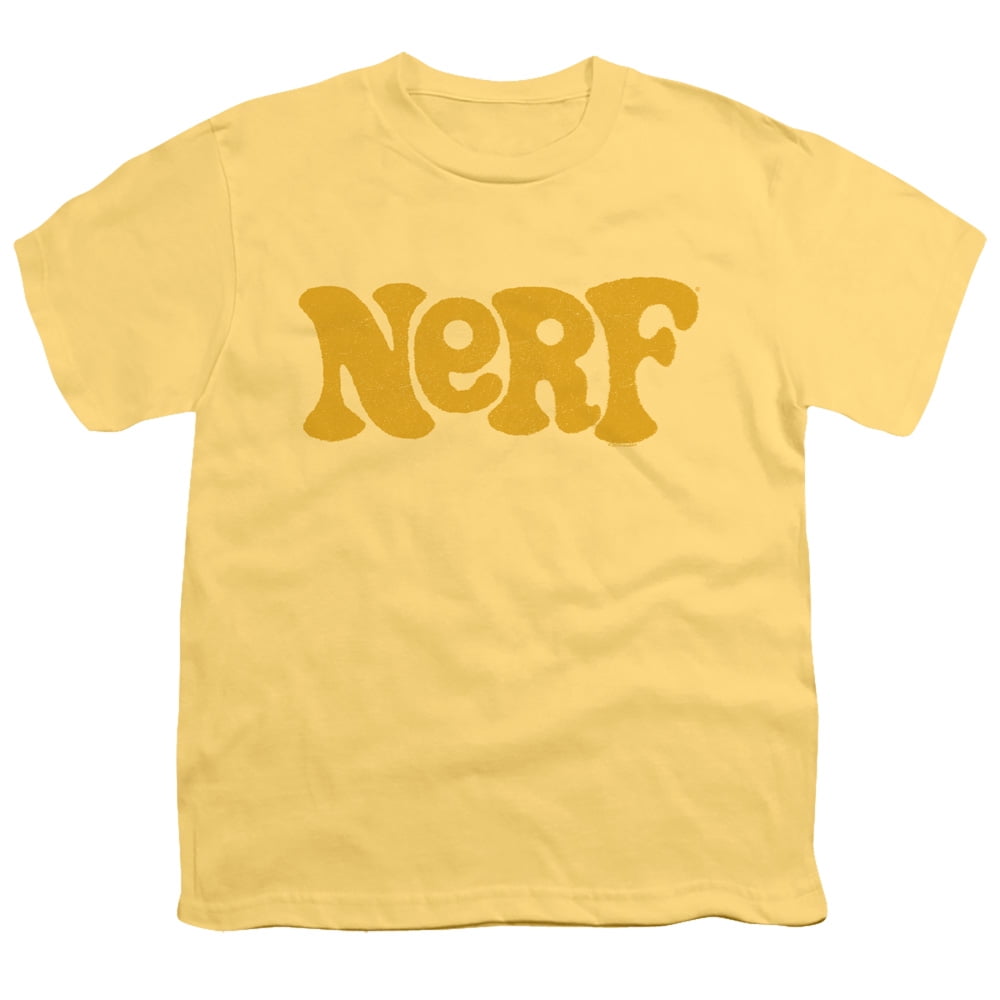Nerf Og Logo S/S Youth 18/1 T-Shirt Banana - Walmart.com