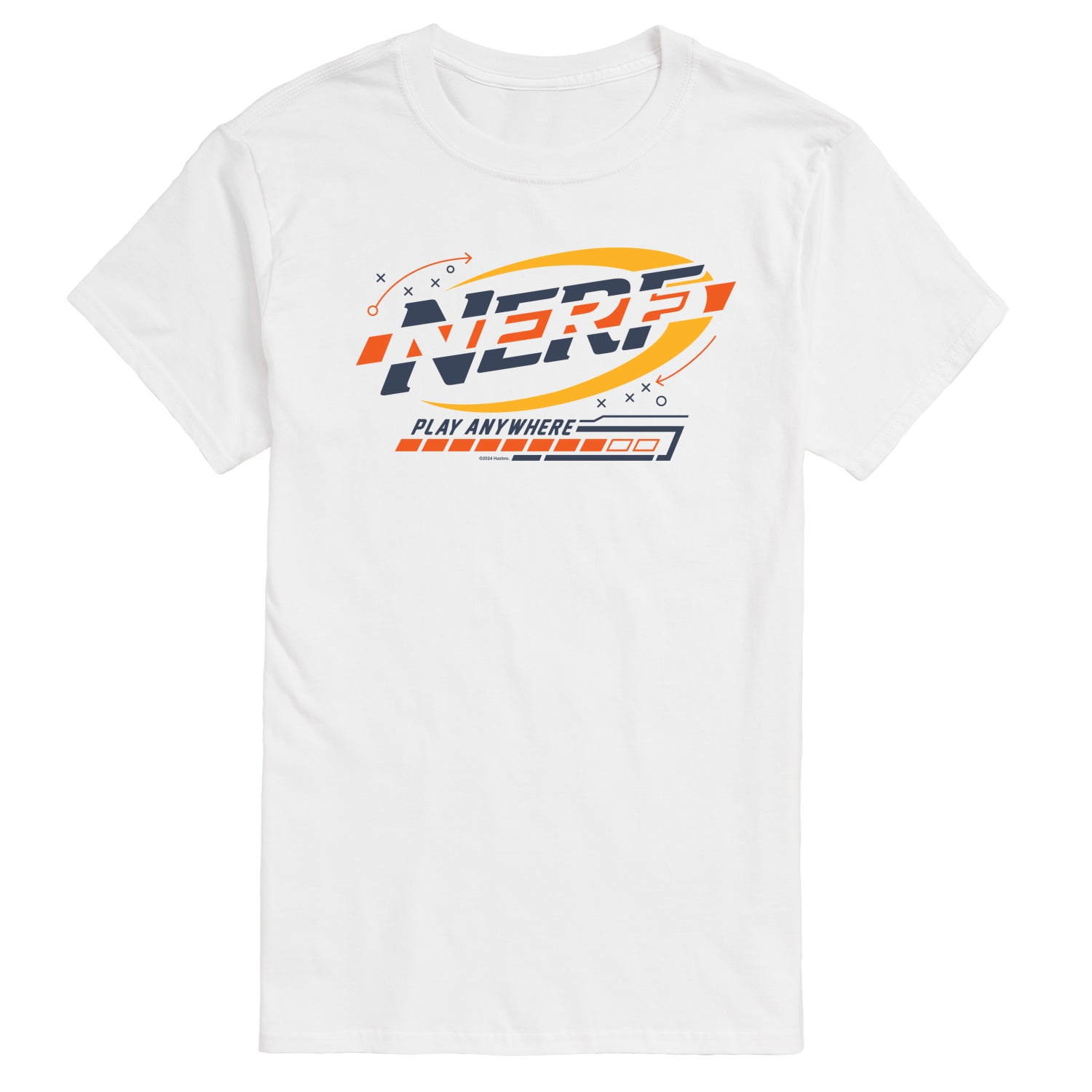 Nerf - Play Anywhere Warm Logo - Men's Short Sleeve T-Shirt - Walmart.com