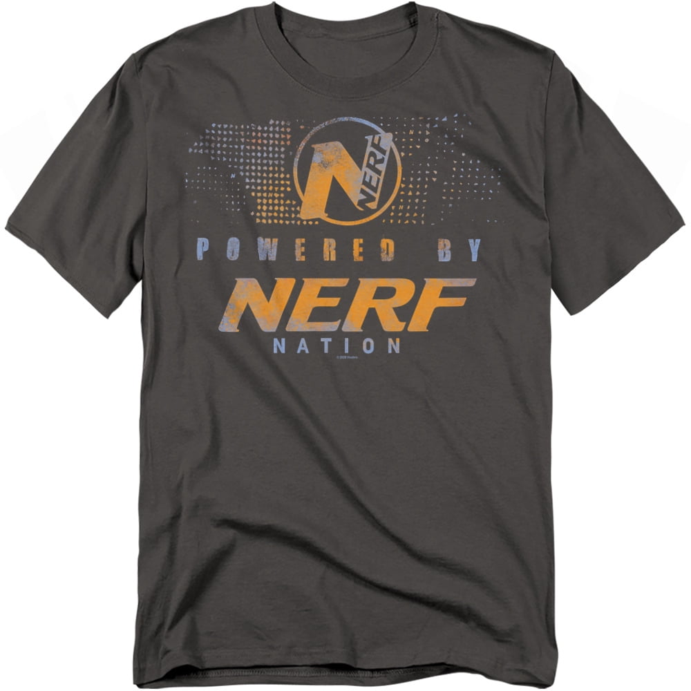 Nerf T-Shirt Powered By Nerf Nation Unisex Graphic Tee For Men & Women ...