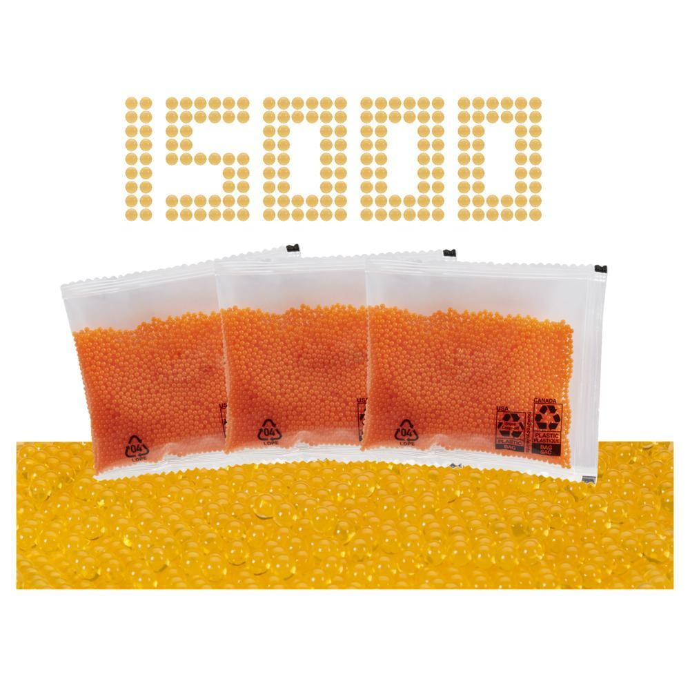 Nerf Pro Gelfire Water Beads Orange Gel Blaster Refill with 15000 ...