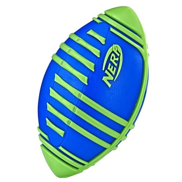 Nerf Sports Weather Blitz Football, Green & Blue - Walmart.com