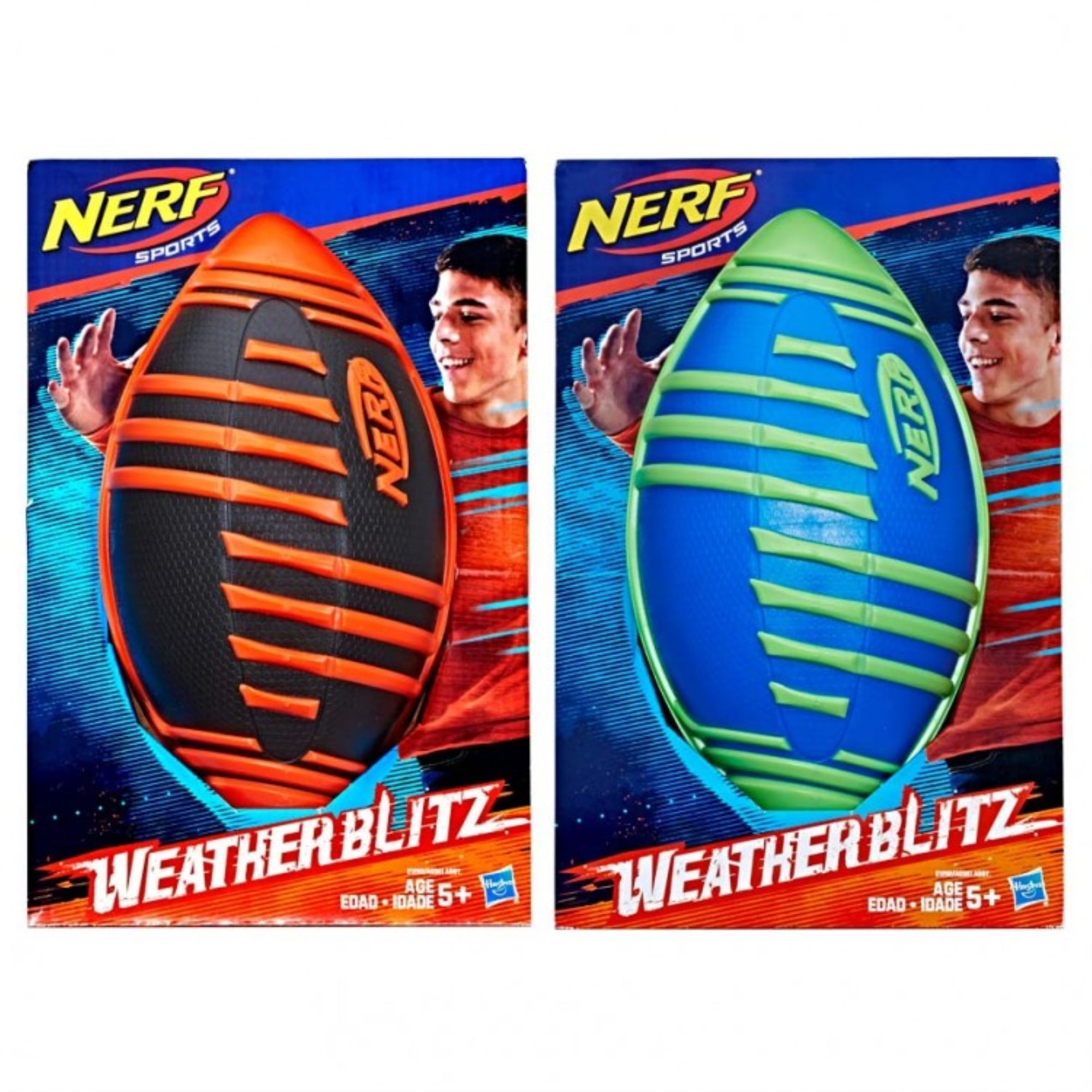 Nerf: Sports Weather Blitz Footballs (2) - Walmart.com