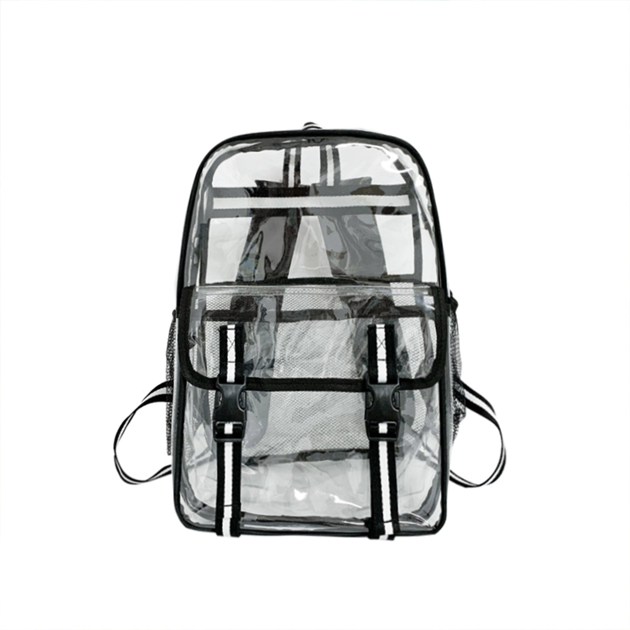 Nerooy Clear Backpack with Reinforced Straps - Waterproof PVC, Multi ...