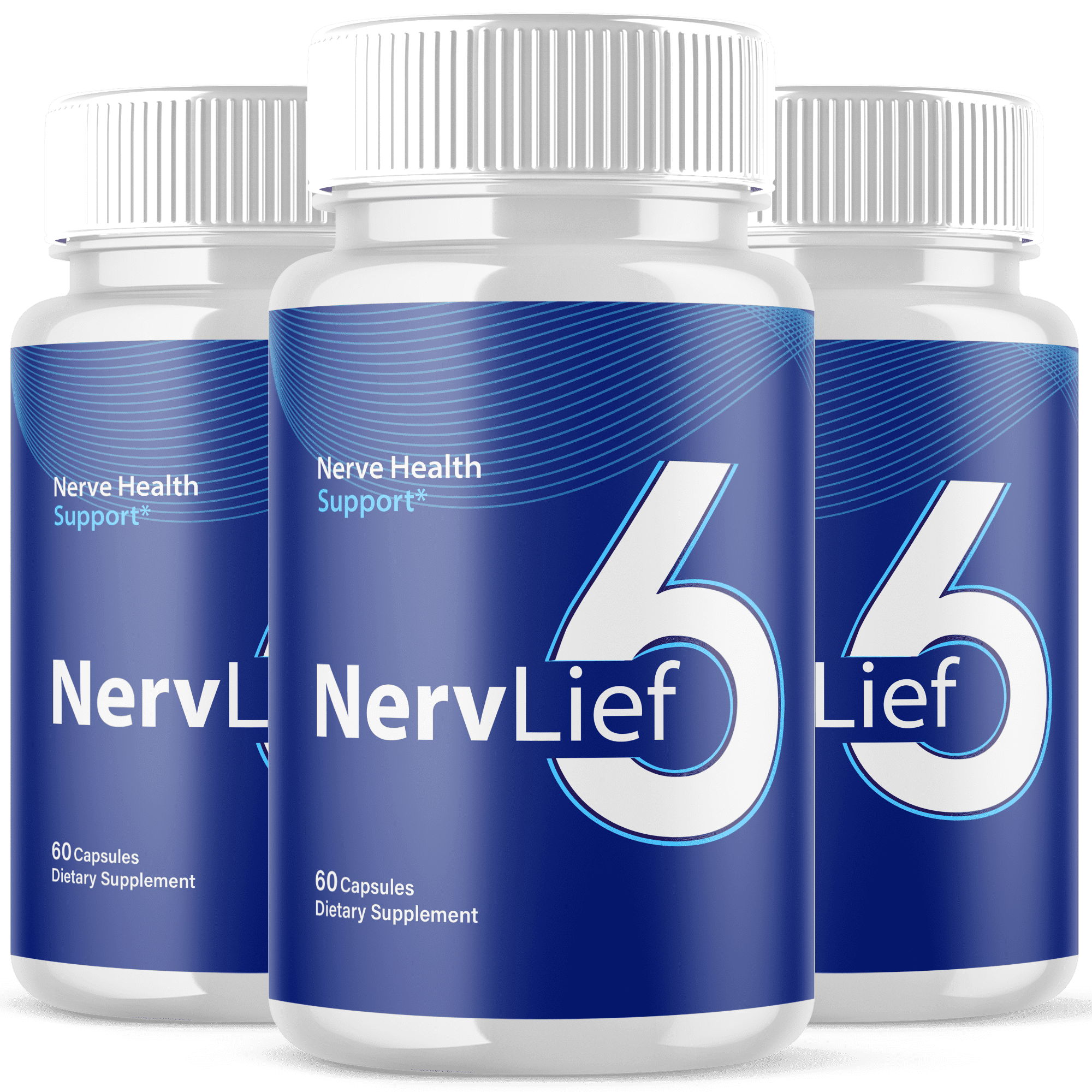 NervLief6 Advanced Nerve Health Support Pills Natural Vitamin ...