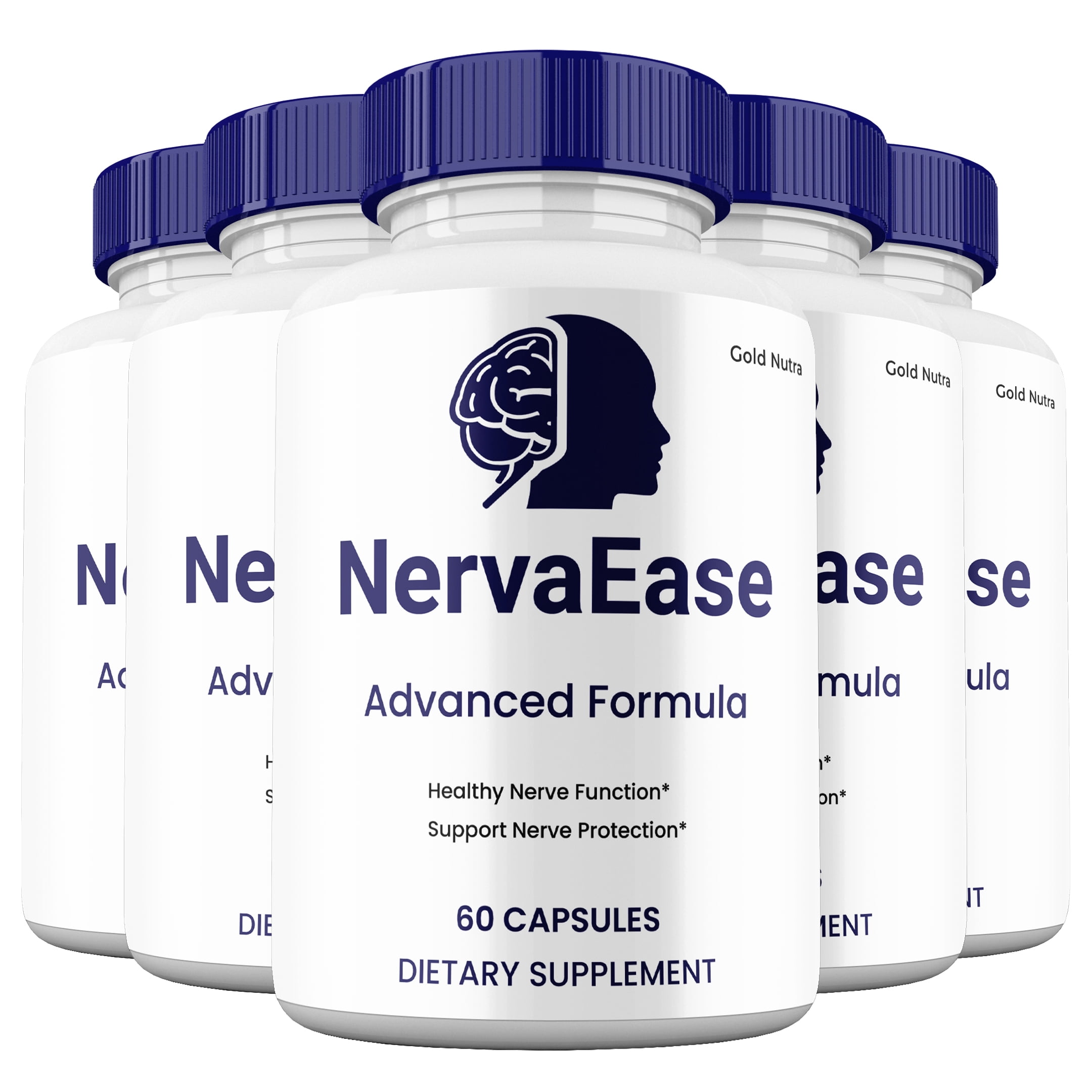NervaEase Capsules, Advanced Maximum Strength Pills Cognitive and Brain ...