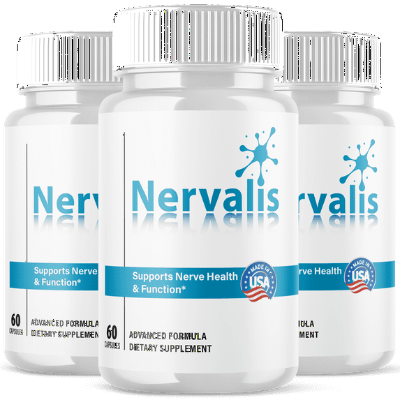 Nervalis Advanced Nerve Health Support Pills Natural Vitamin Supplement ...