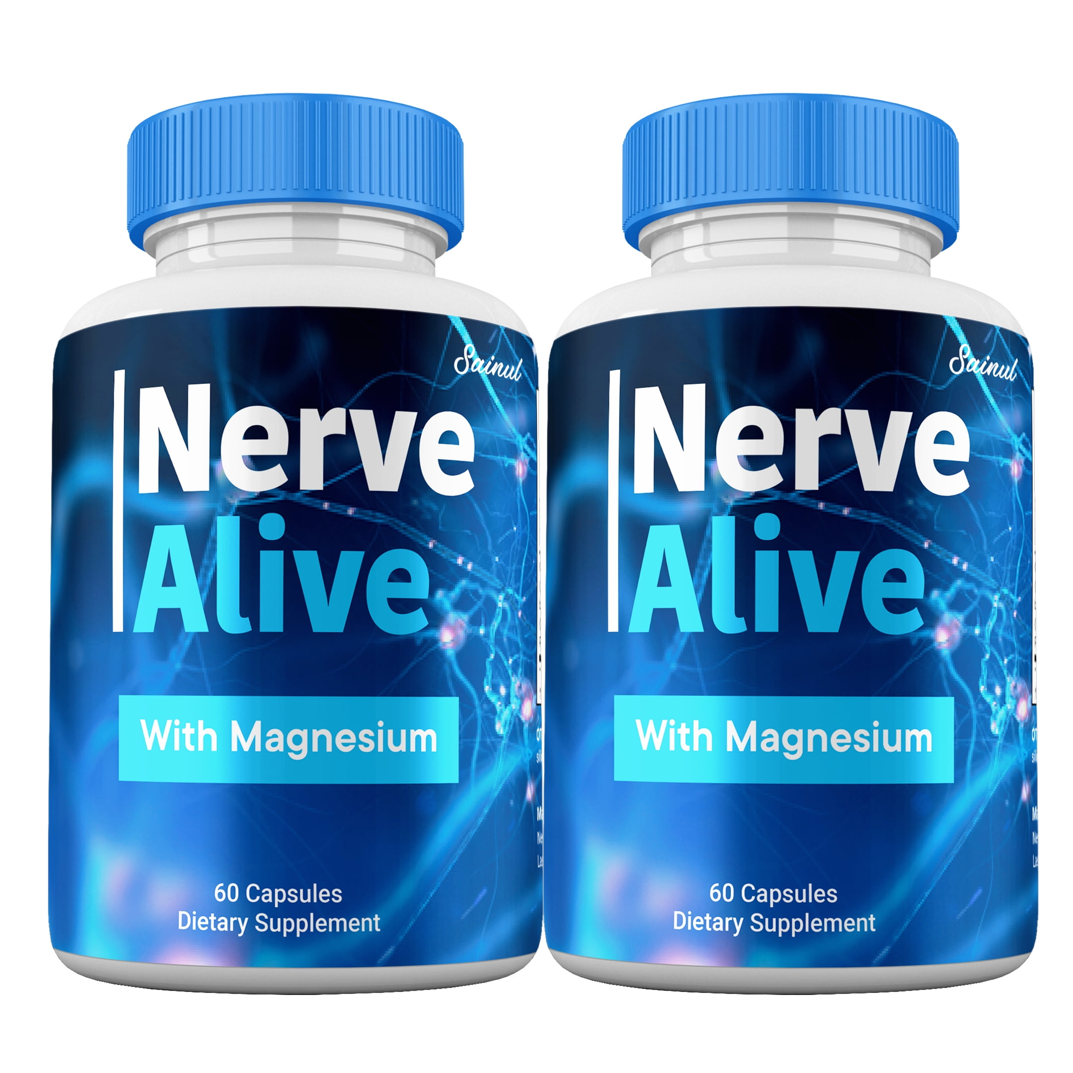 Nerve Alive Capsules, All Natural Formula, Nerve Alive Pills Supplement ...