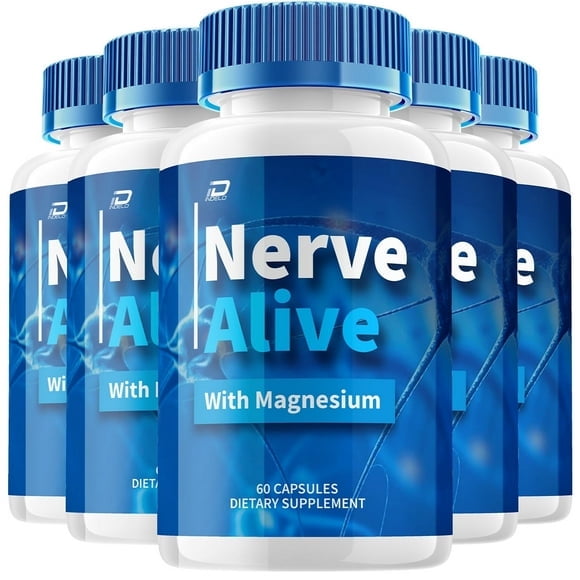 Nerve Alive Capsules NerveAlive Pills Advanced Supplement, All Natural ...