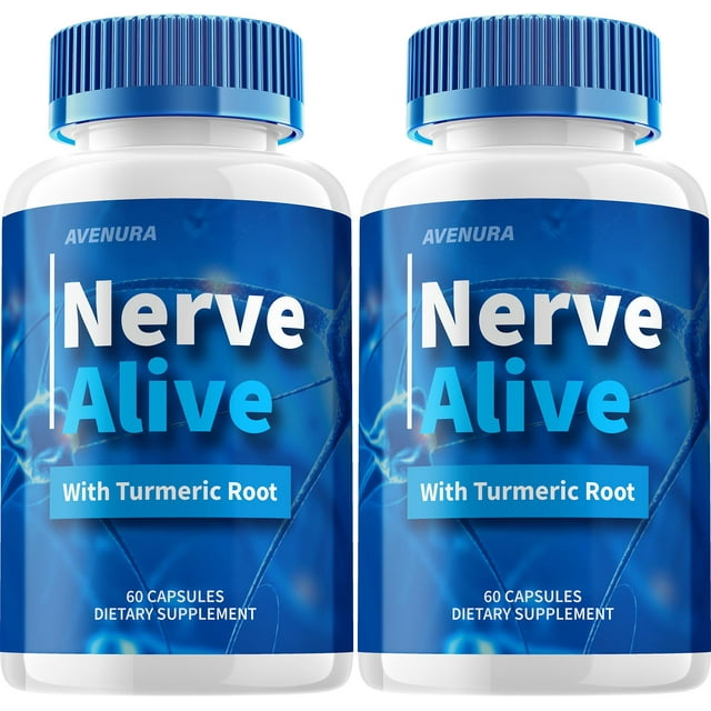 Nerve Alive Capsules – NerveAlive Pills Advanced Supplement, All Natural, Nerve Alive Maximum ...