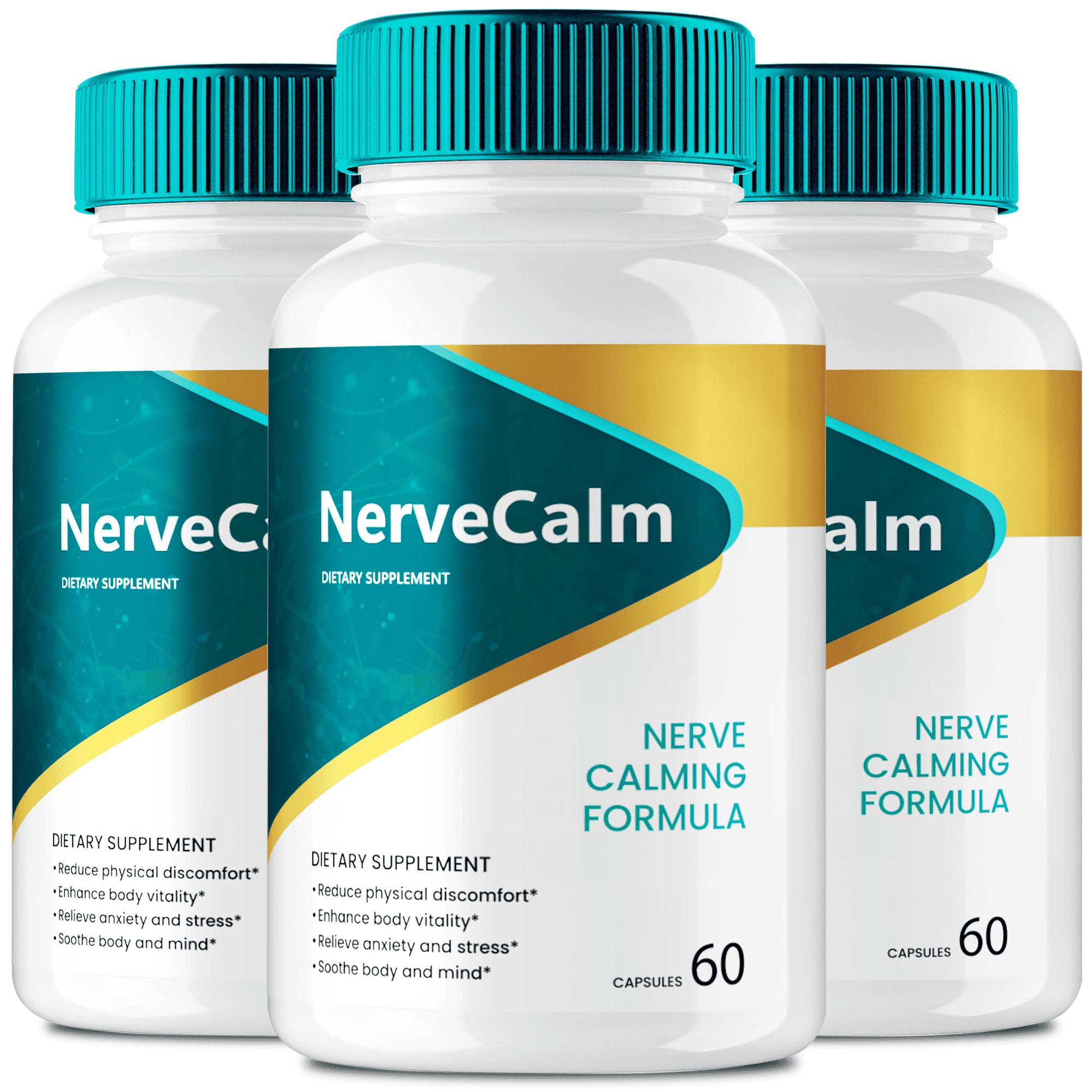 Nerve Calm Blood Formula Support Supplement Pills, Official NerveCalm Blood Capsules, Premium ...
