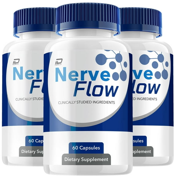 Nerve Flow Capsules – NerveFlow All Natural Glycogen Support, 3 Pack ...