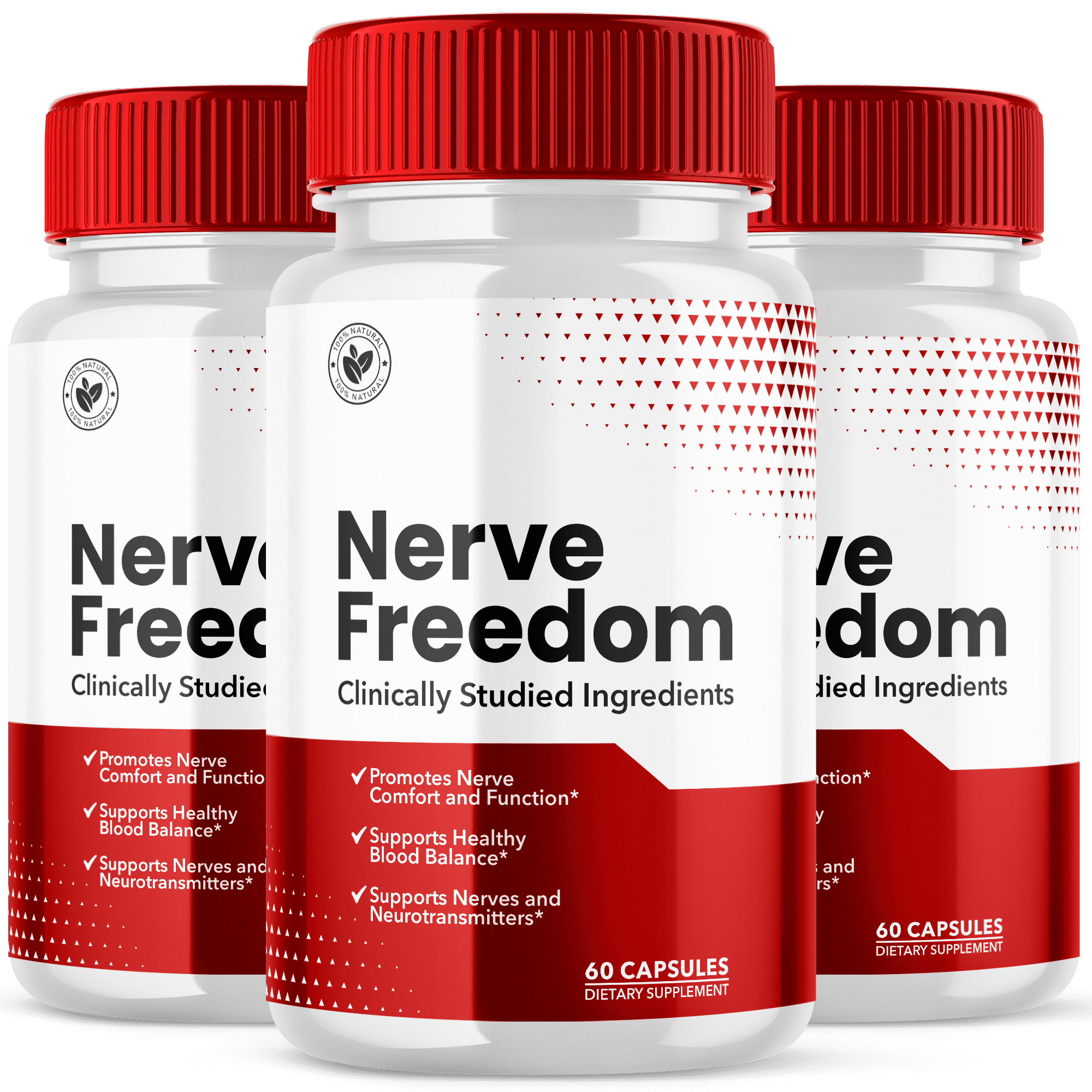Nerve Freedom Advanced Formula Nerve Support Pills Max Strength Vitamin ...