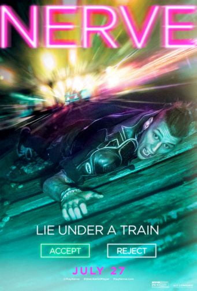 Nerve Movie Poster 24x36 Art Poster 24x36 Unframed, Age: Adults ...