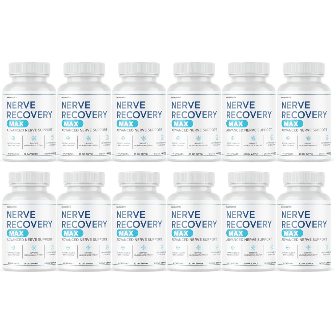 Nerve Recovery Max Advanced Nerve Support - 12 Bottles - Walmart.com