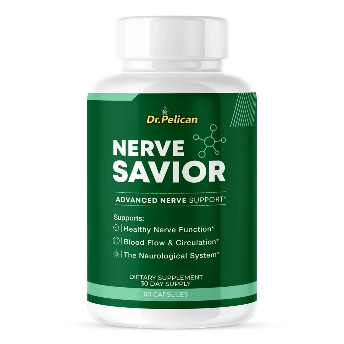 Nerve -Savior- Brain Supplement for Health NerveSavior Pills (5 Pack) - Walmart.com