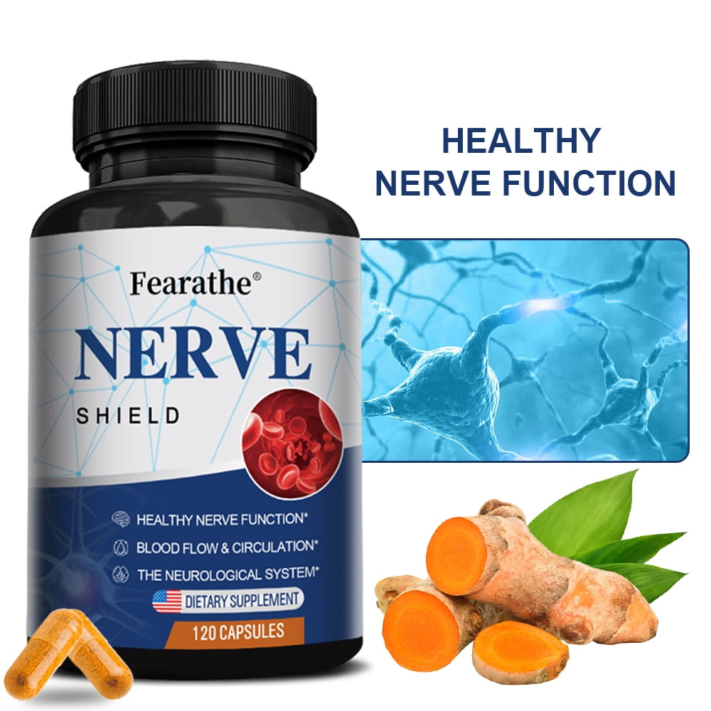Nerve Shield Capsules - Supports Healthy Nerve Function, Blood Flow ...