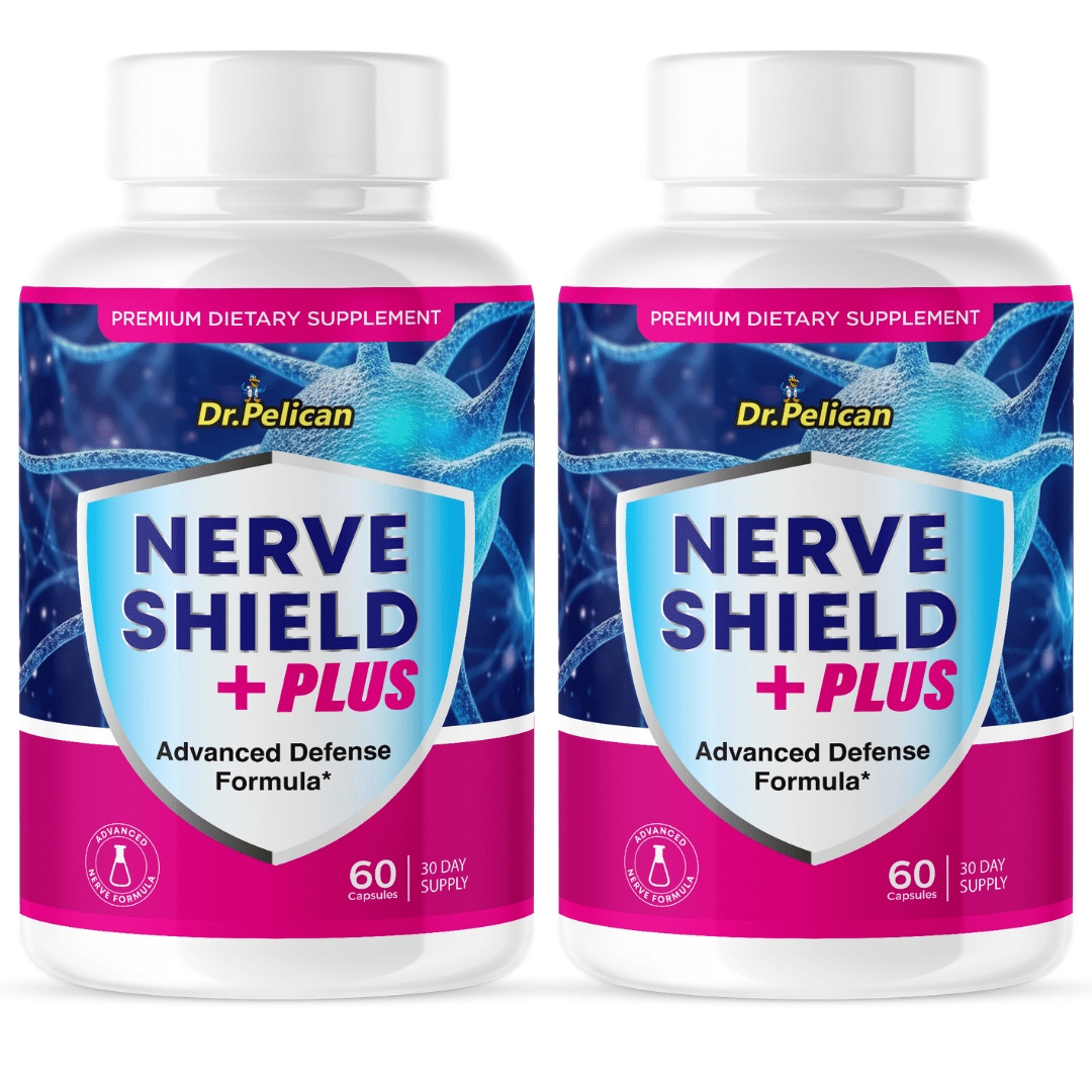 Pelican Vitamins Nerve Shield Plus, Focus Support, Healthy Nerves ...