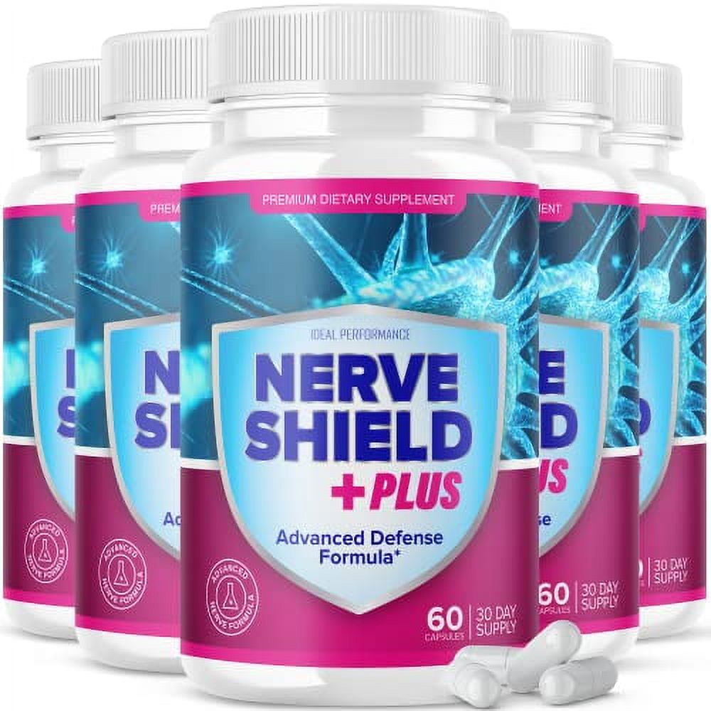 Nerve Shield Plus Advanced Nerve Support, Neuro Support Supplement (5 ...