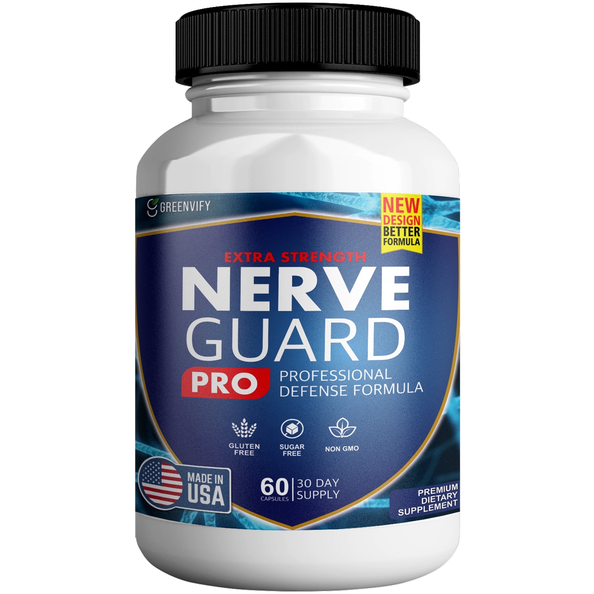 Nerve Guard Plus Pro Advanced Nerve Support Supplement with Alpha ...