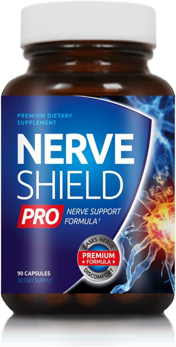 Nerve Shield Pro - Advanced Nerve Formula with Alpha Lipoic Acid, Lion's Mane, and 10 Essential ...
