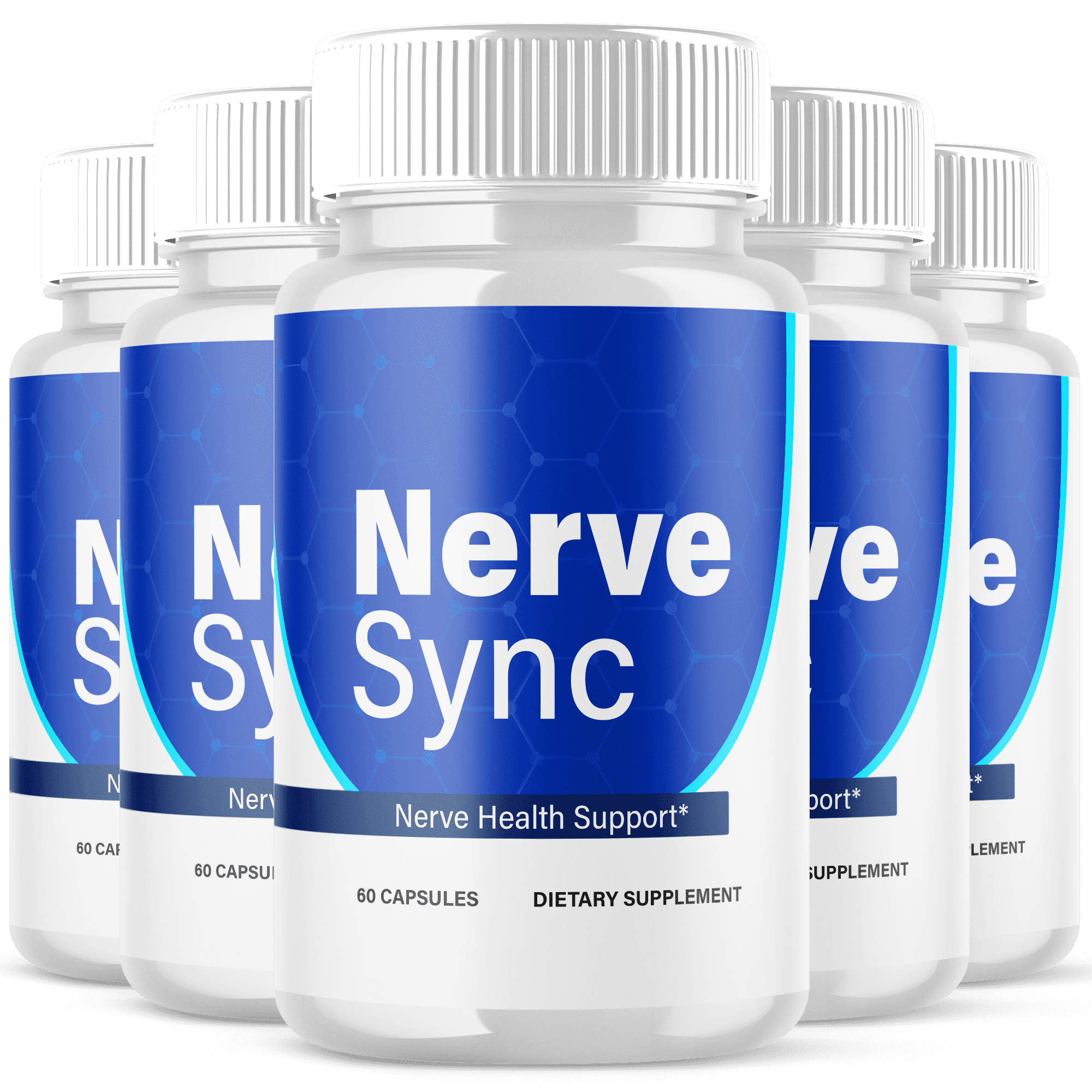 Nerve Sync Advanced Nerve Health Support Pills Natural Vitamin ...