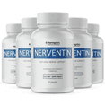 Nerventin Natural Nerve Support 5 Bottles 300 Capsules - Walmart.com