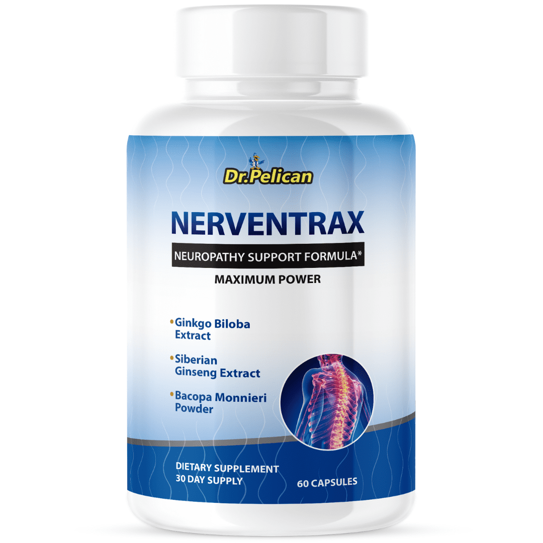 Nerventrax- Nerve & Brain Support- 60 Capsules - Walmart.com