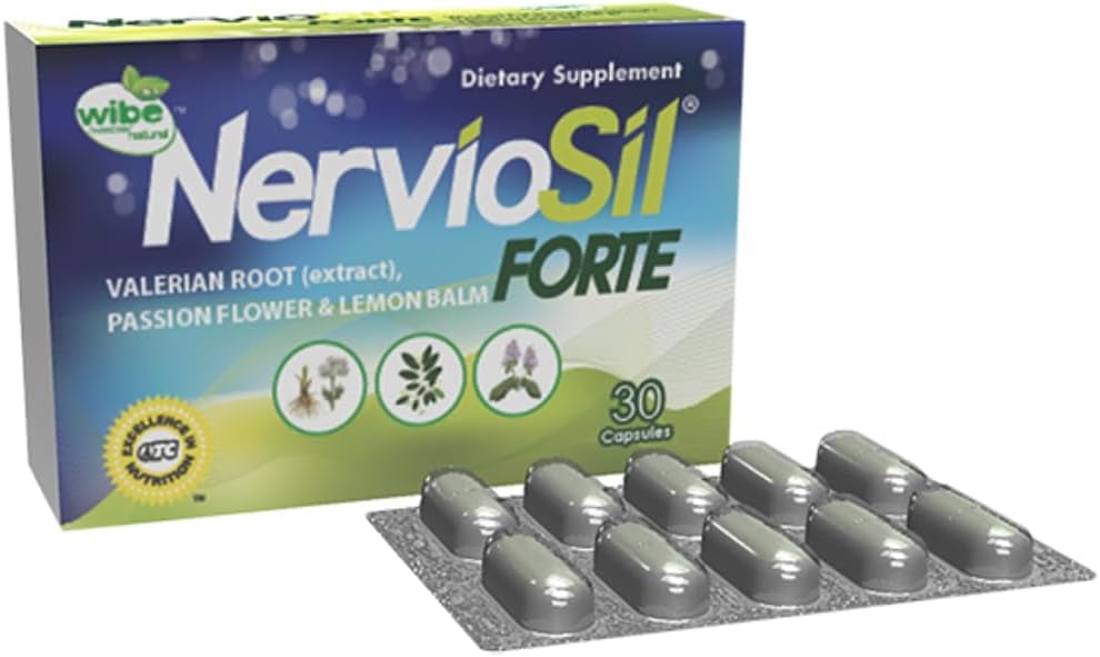 Nerviosil Forte Valerian Roots Dietary Supplements Herbal Extracts ...