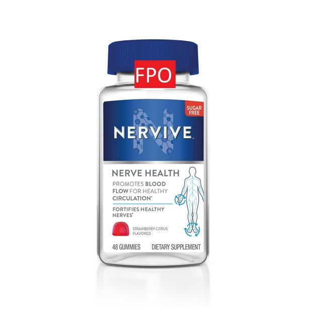 Nervive Nerve Health Gummy 48ct - Walmart.com