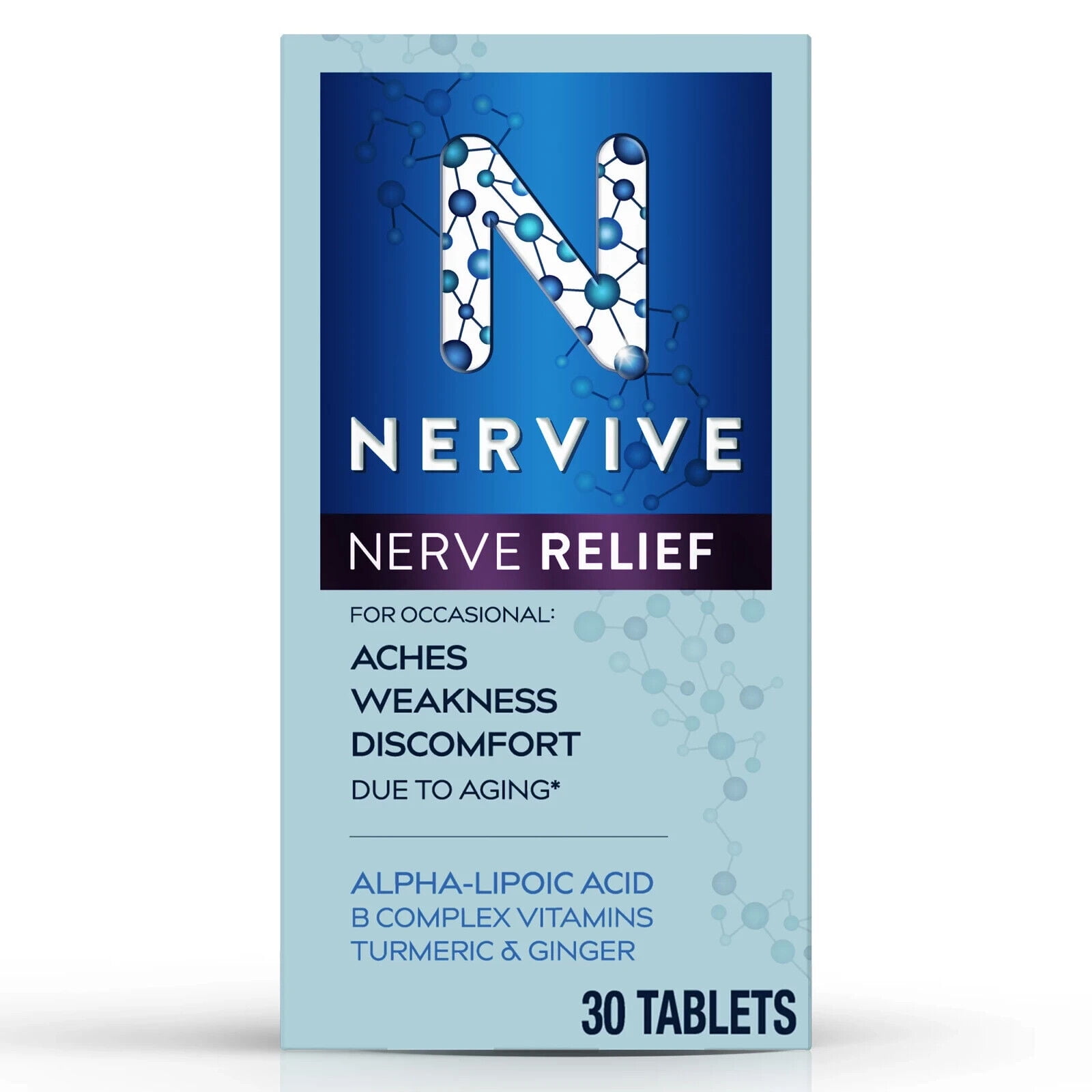 Nervive Neuropathy Pain Medicine, OTC Medication for Nerve Aches ...